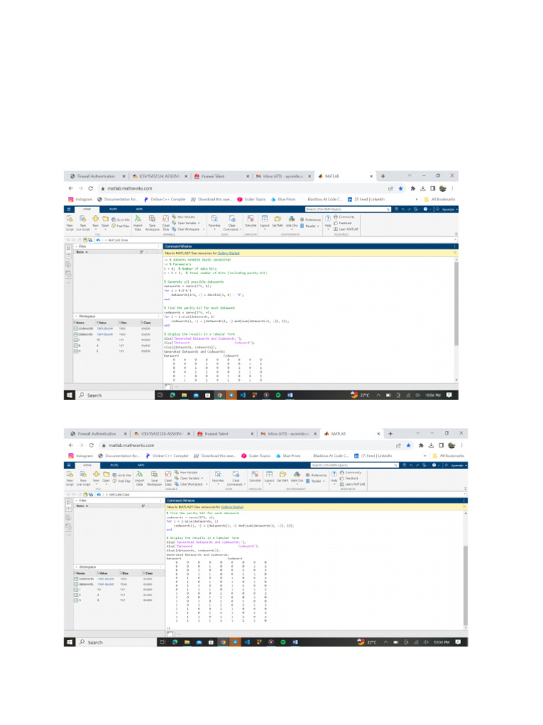 Matlab Assignment | PDF