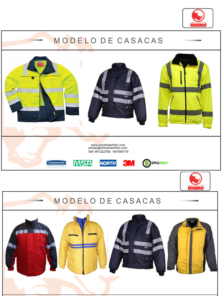 Casacas Industriales | PDF