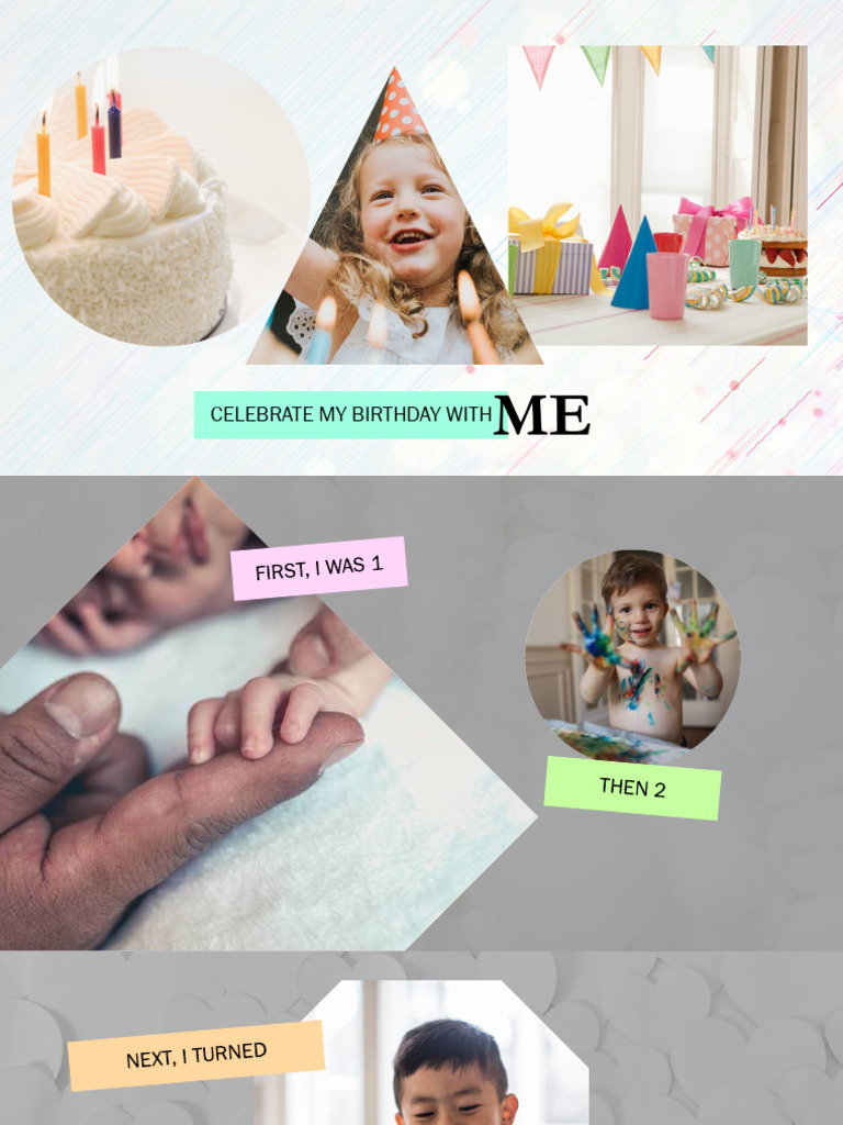 Celebrate My Birthday With | PDF