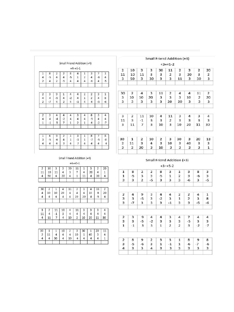 Small Friend 4 3 Worksheet | PDF