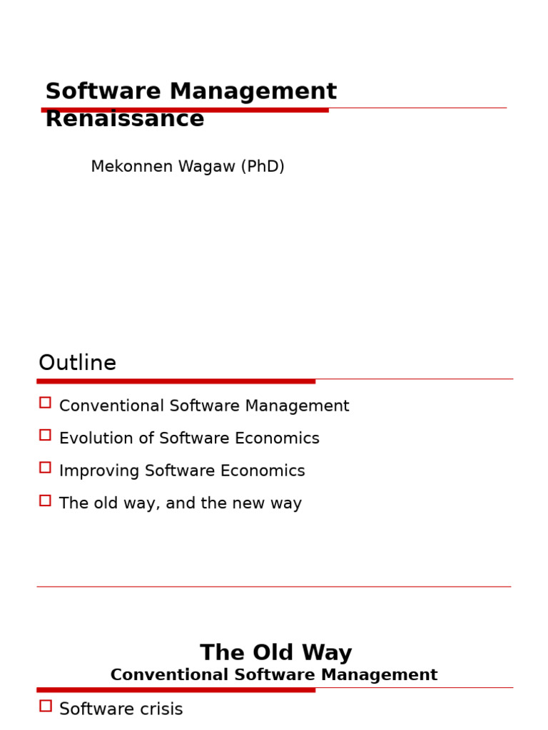 Lecture 3- Software Economics | PDF | Object Oriented Programming | Reliability Engineering