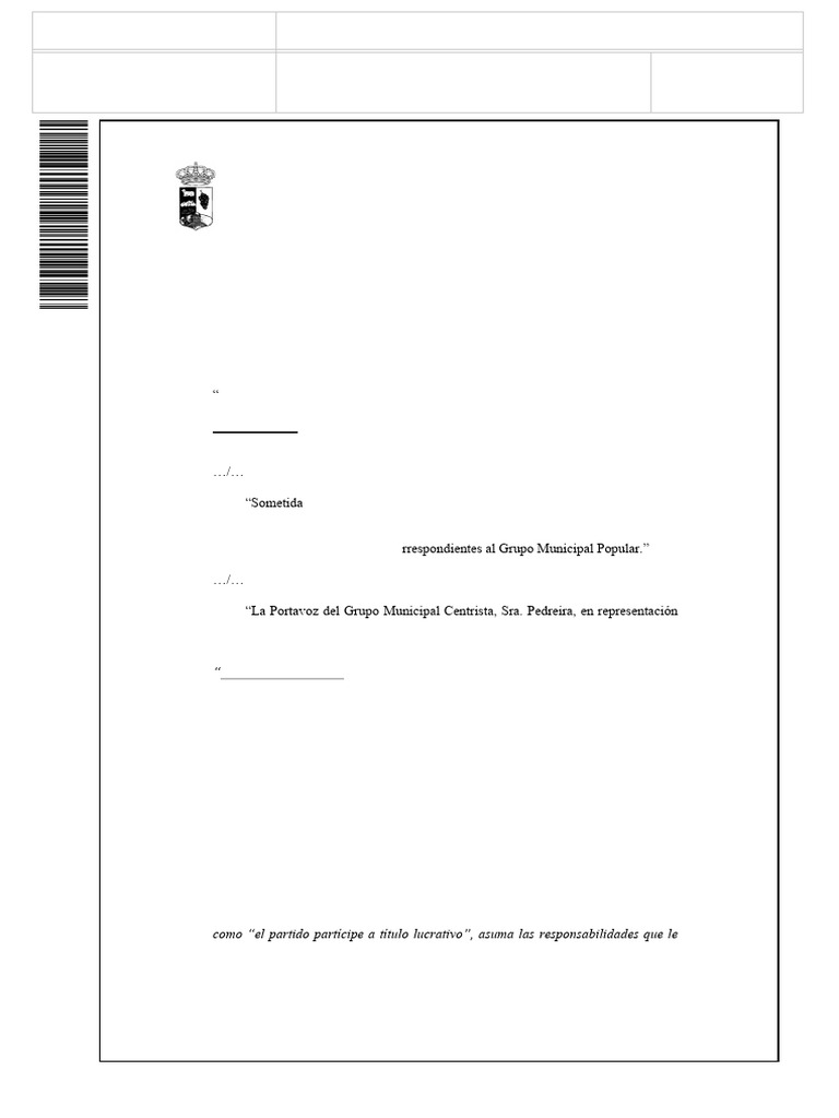 Sentencia Gurtel | PDF | Gobierno local | Gobierno