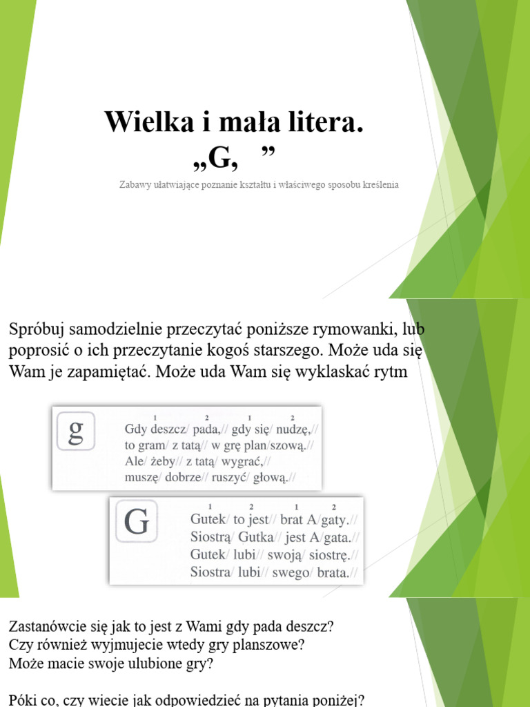 Litera G, G | PDF