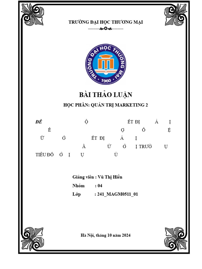 NHÓM 4 - WORD - QT MKT 2 | PDF