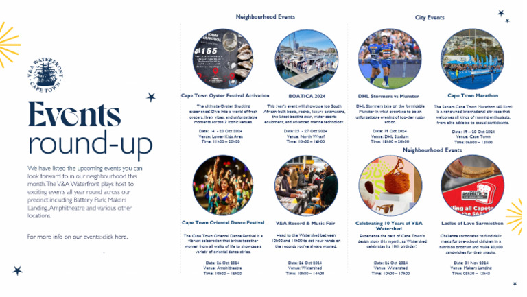 Events Round Up - Oct 2024 Updated | PDF