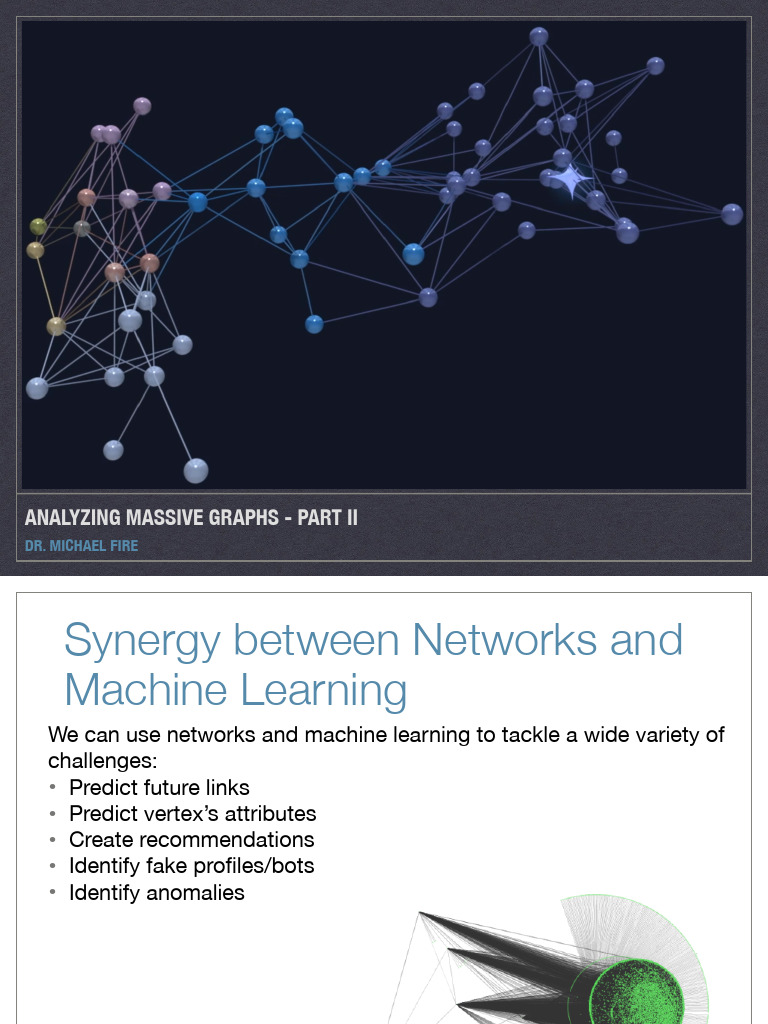 Lecture 5 - Analyzing Massive Graphs Part II | PDF