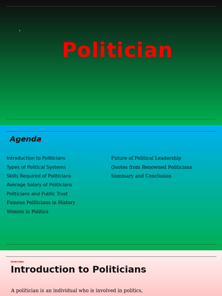 Understanding Politicians | PDF | Democracy | Political Ideologies