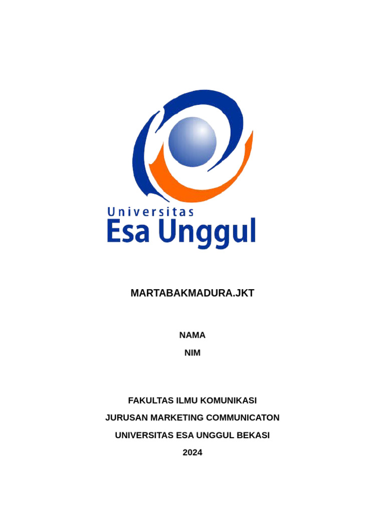 Strategi Pemasaran Martabak Madura | PDF