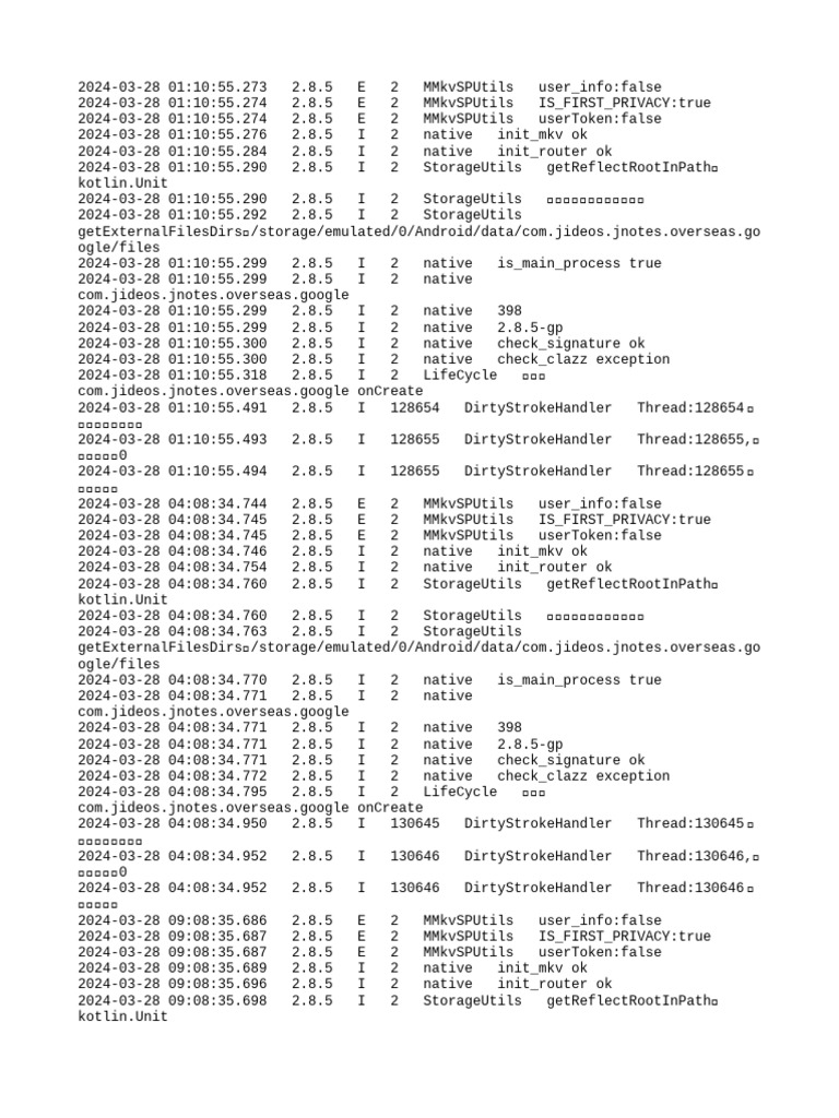 2024-03-28_log | PDF | Programming Paradigms | Computer Programming