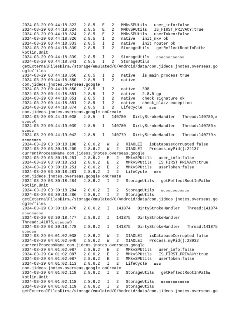 2024-03-29_log | PDF | Programming Paradigms | Computer Programming