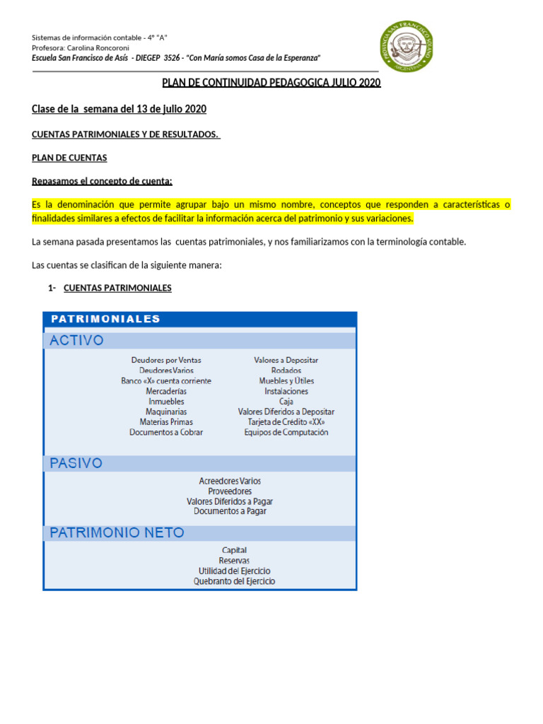 Comparto 'Cuentas 2' Contigo | PDF