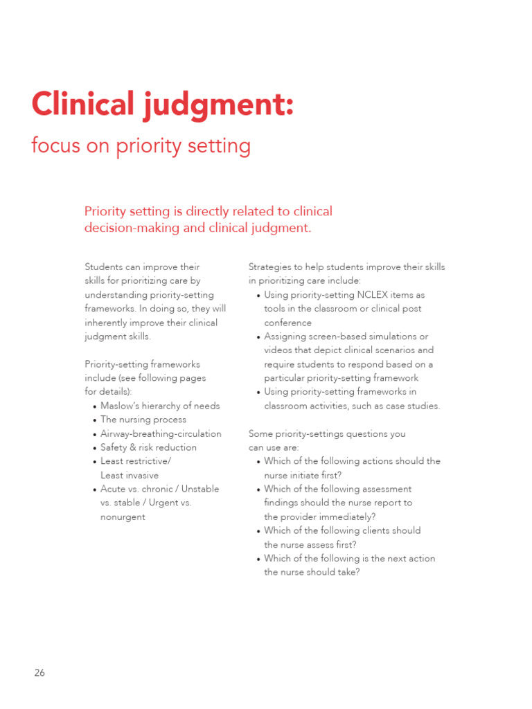 Clinical Judgement Guide (12 PG) | PDF | Postpartum Period ...