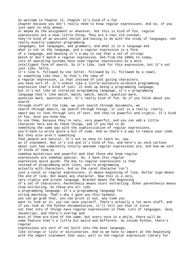 Understanding Regular Expressions Basics | PDF | Regular Expression | String (Computer Science)