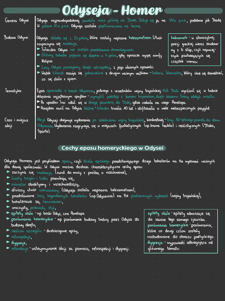 Odyseja - Homer | PDF