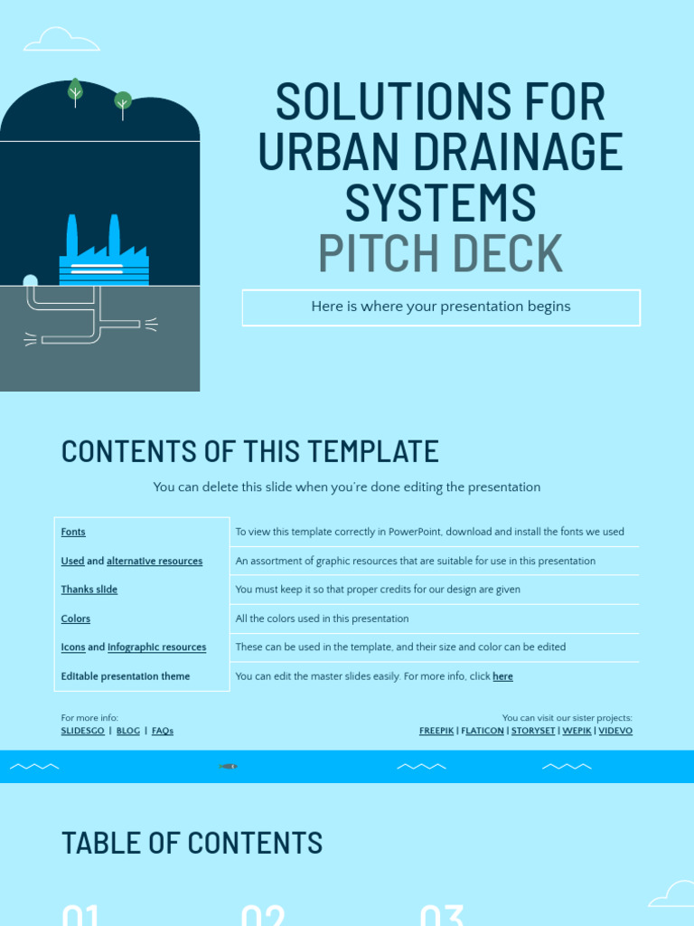 Salinan dari Solutions for Urban Drainage Systems Pitch Deck by ...