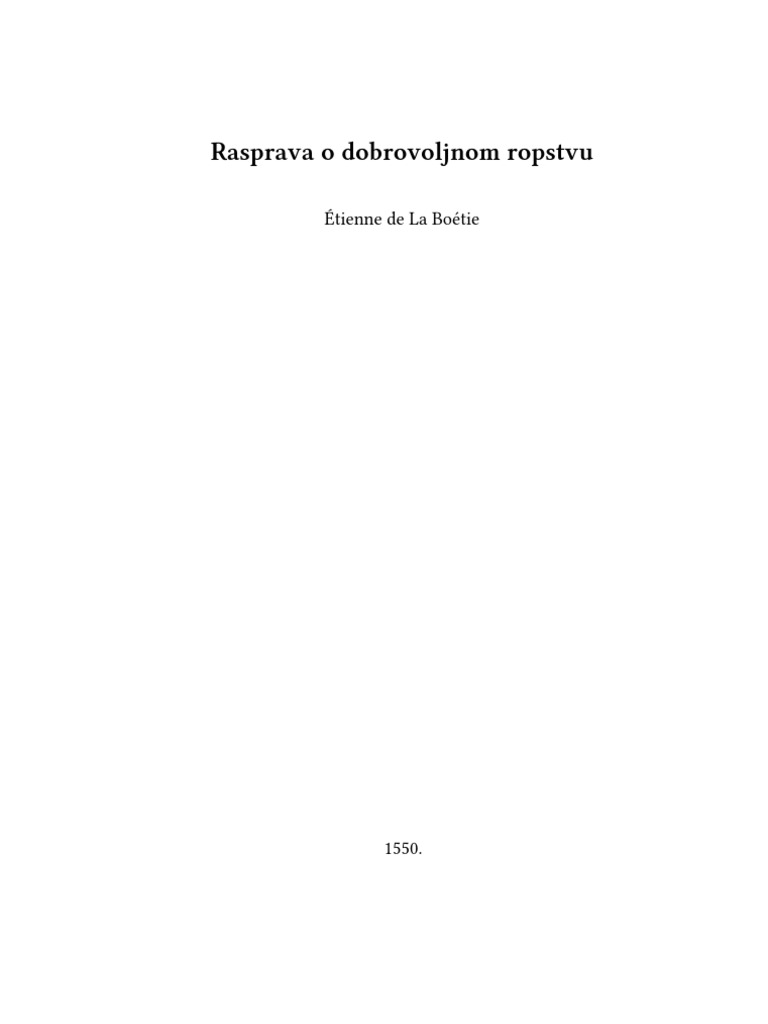 etienne-de-la-boetie-rasprava-odobrovoljnom-ropstvu (2) | PDF