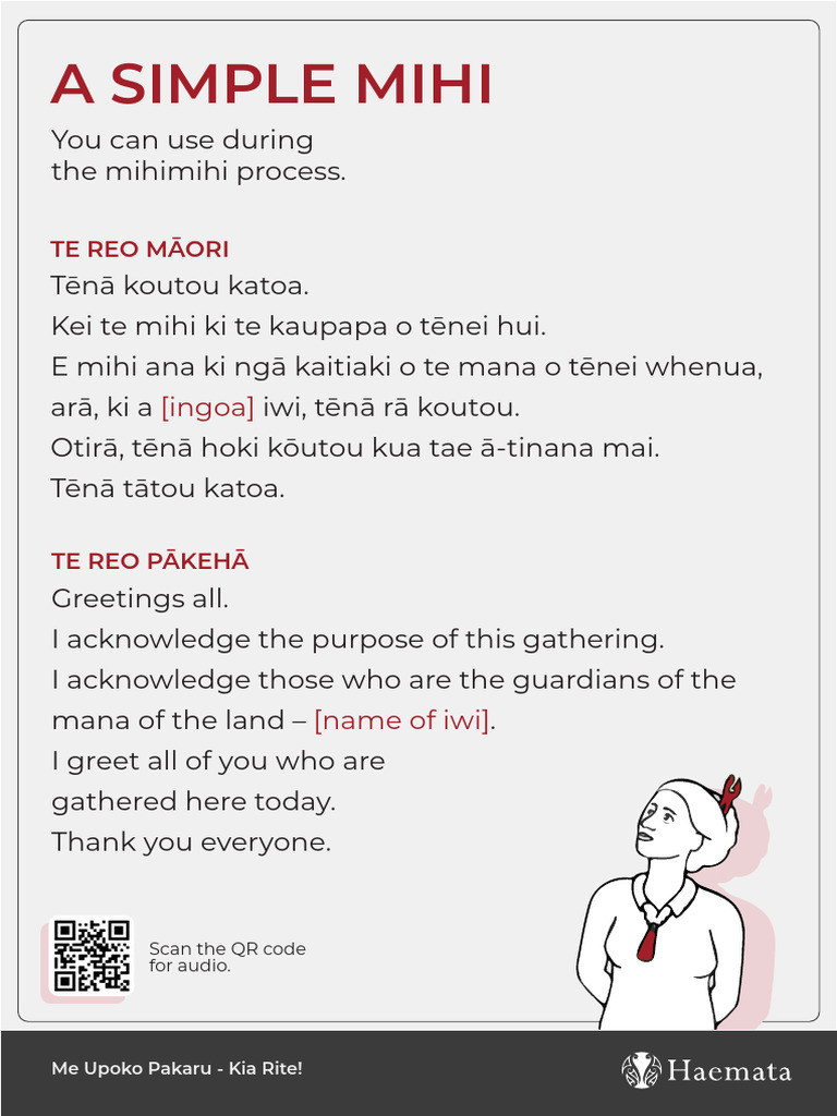 Mihimihi_Poster | PDF