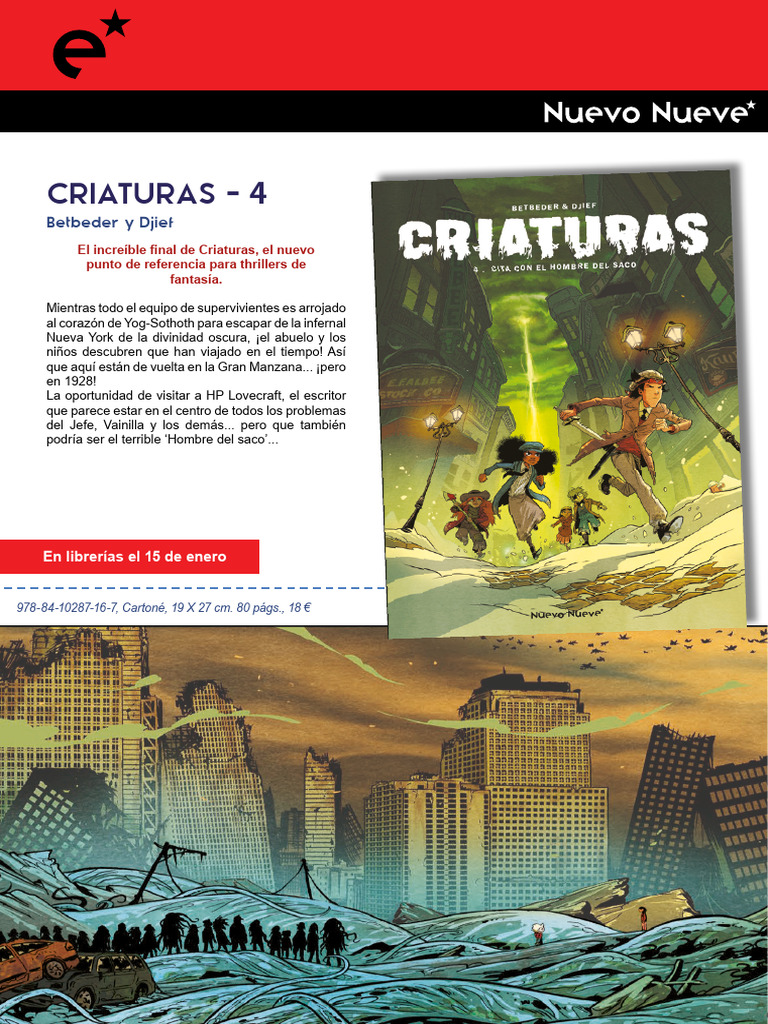 Novedades Nuevo Nueve Enero 2025 | PDF | Las artes Novedades Nuevo Nueve Enero 2025 | PDF | Las artes