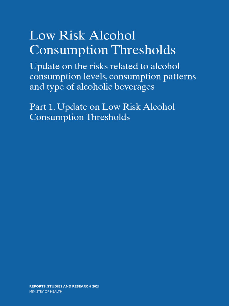 Low_Risk_Alcohol_Consumption_Thresholds_Part1 | PDF | Alcoholism ...