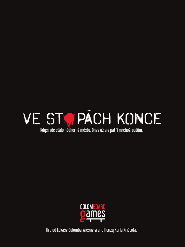 Following the End board game rulebook (CZ) | PDF