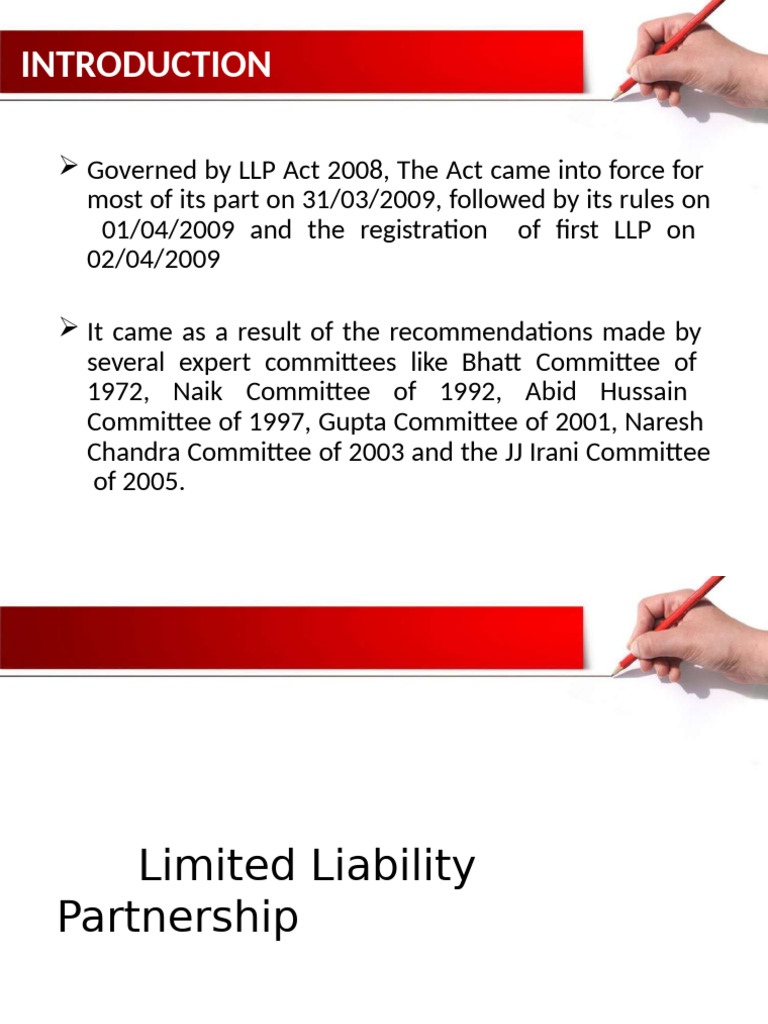 Understanding Limited Liability Partnerships | PDF | Limited Liability ...