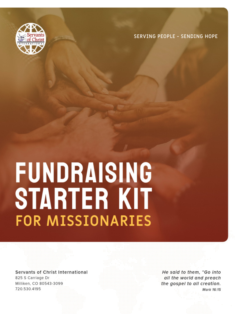 Missionary Fundraising Starter Kit | PDF | Christian Mission