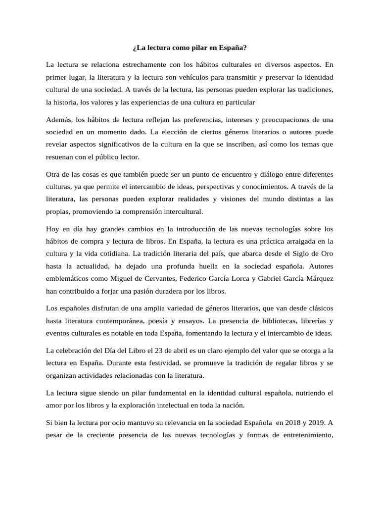 Documento 2 | PDF | España | Tradiciones