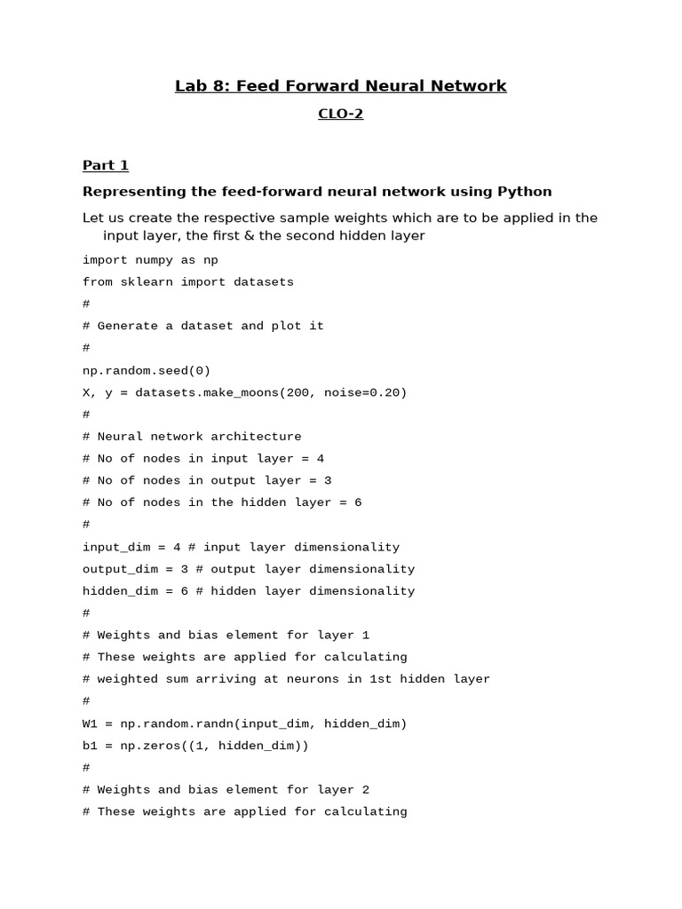 Lab 7 | PDF | Artificial Neural Network | Artificial Intelligence