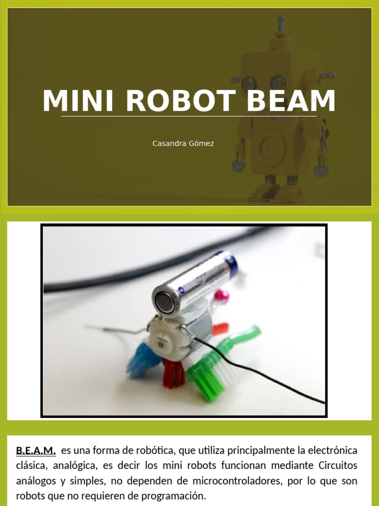 Mini Robot Beam | PDF