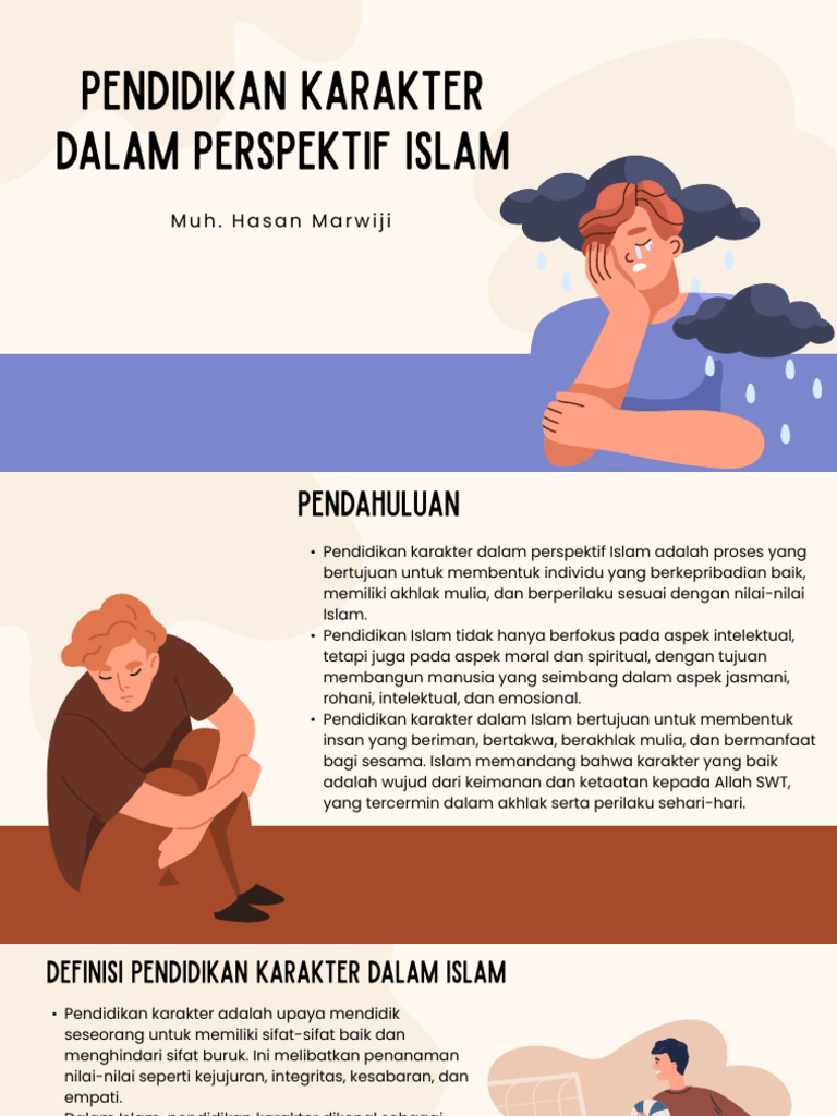 Pendidikan Karakter Dalam Perspektif Islam | PDF