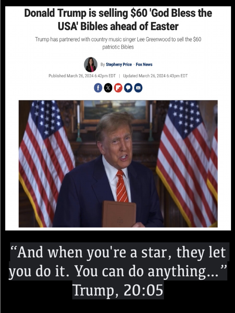 Trump Bible | PDF