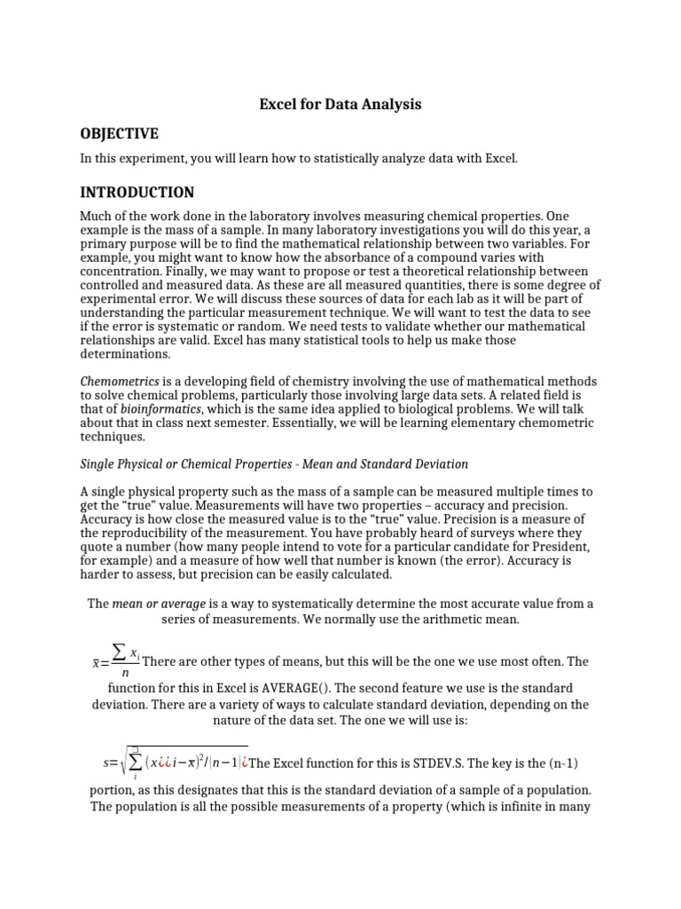 1 - Graphing and Statistical Analysis | PDF | Histogram | Statistics