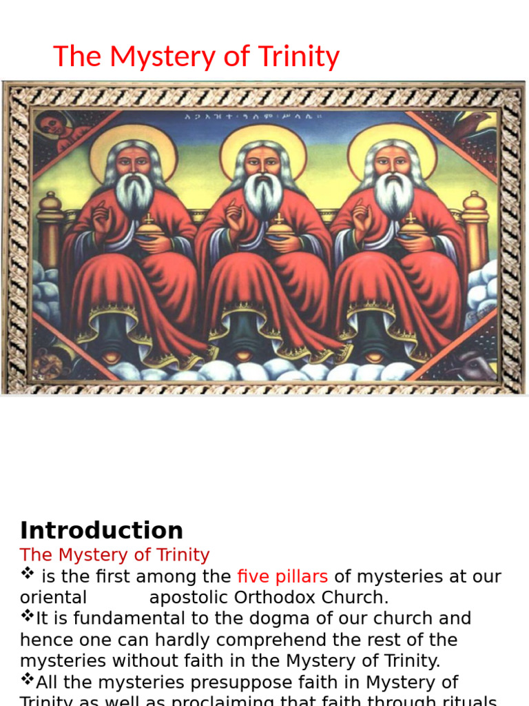 Orthodox Trinity Explained | PDF | Trinity | God The Father