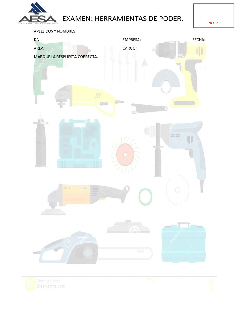 Examen de Herramienta de Poder - 2023 V1 | PDF | Bienes manufacturados