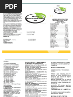 Allectus GR Ficha Técnica | PDF | Fertilizante | Agua