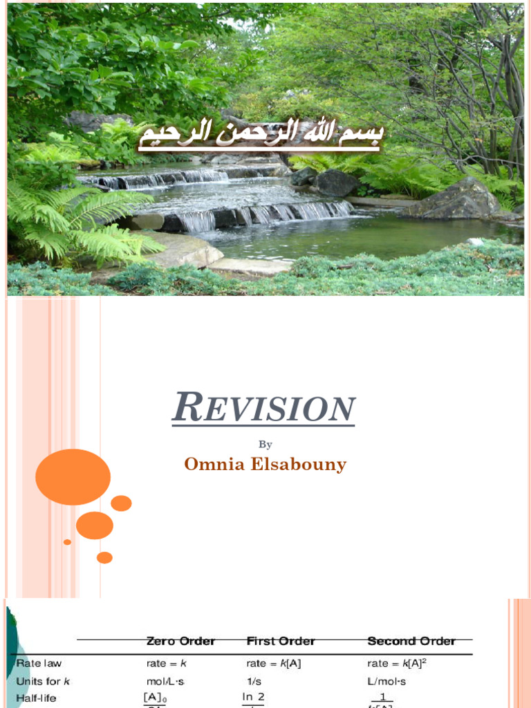 Reaction Rate Problems & Solutions | PDF | Applied And ...