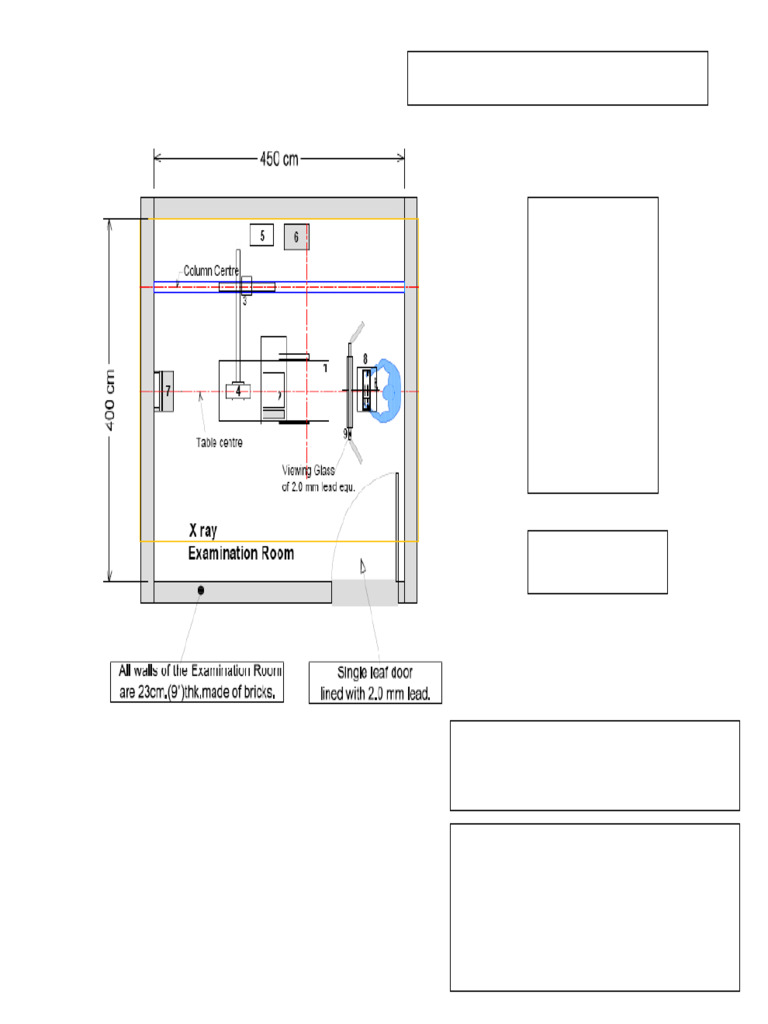 Model Layout X Ray Radiography Installation | PDF