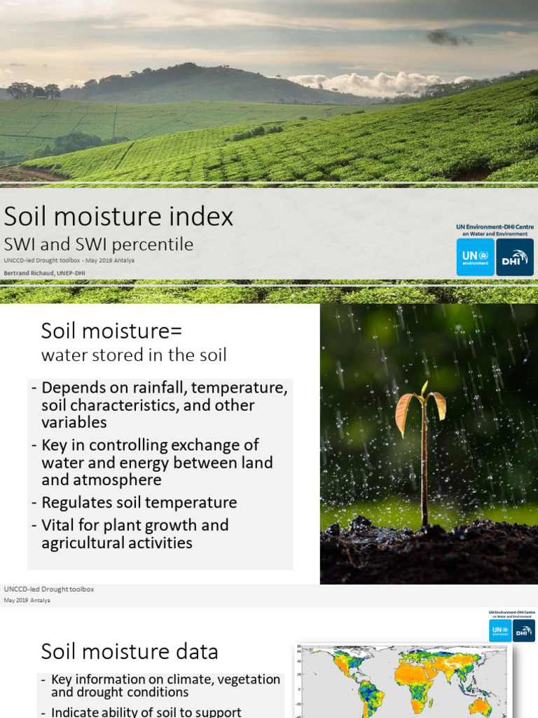 03 Soil Moisture Index | PDF | Drought | Soil