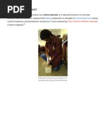 Schmidt Test Hammers Chart | PDF