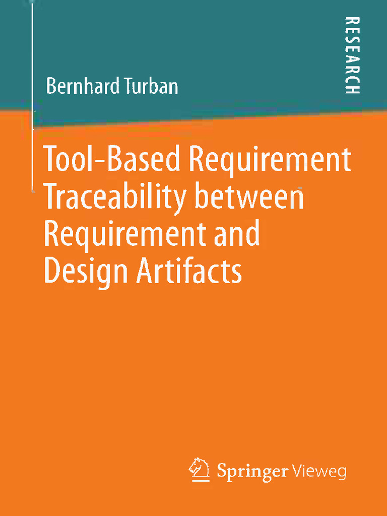 Bernhard Turban (auth.) - Tool-Based Requirement Traceability between Requirement and Design ...