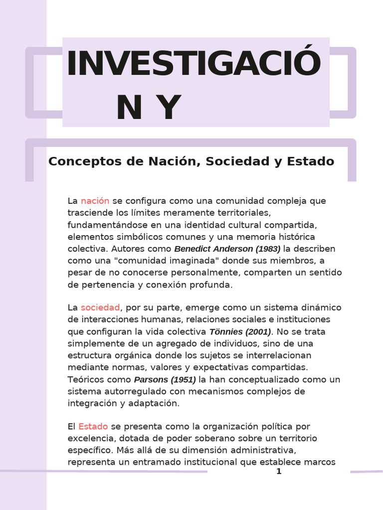 Investigación y Reflexión (2) | PDF | Sociología | Sociedad