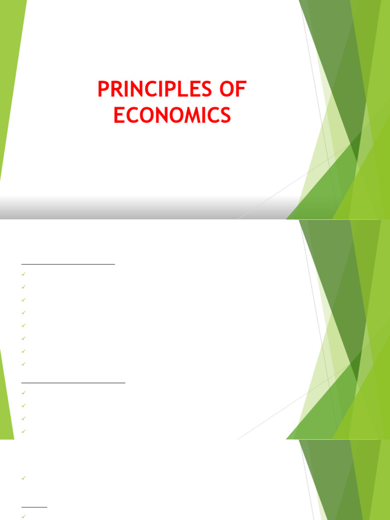 Presentation of Group 5 Economics Power Point | PDF | Economies