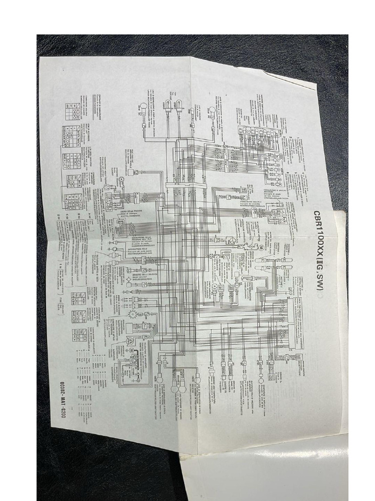 Instalación Electrica CBR1100 XX Molelo Ig | PDF