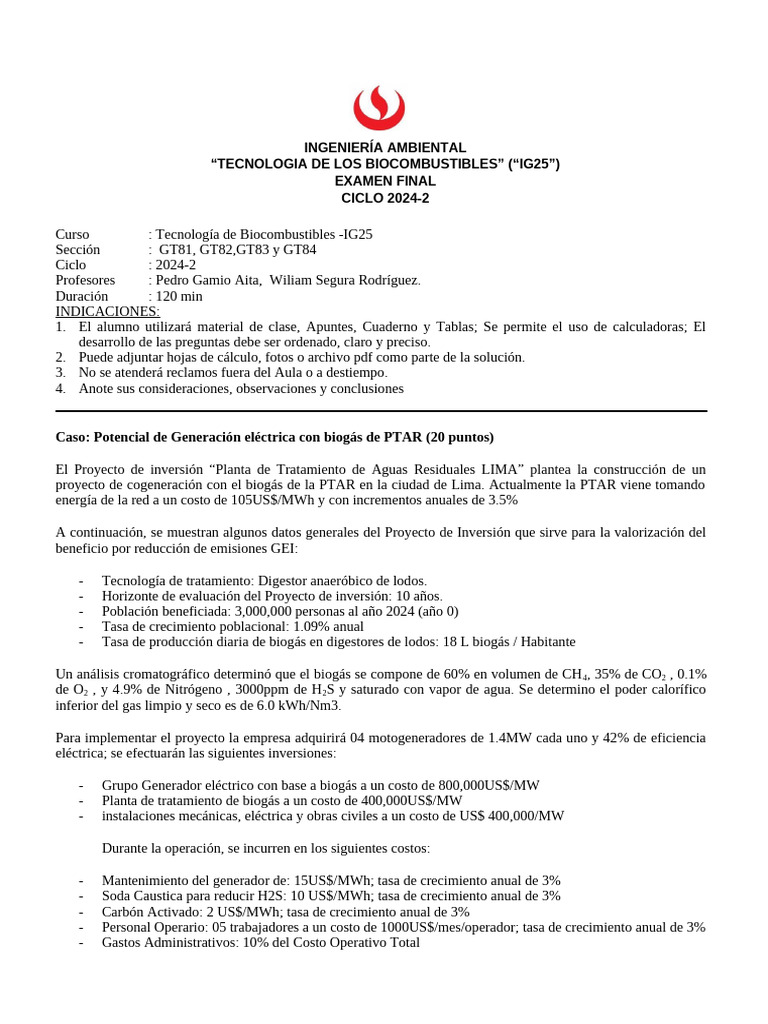 EB IG25 202402 Acosta | PDF | Energía renovable | Metano