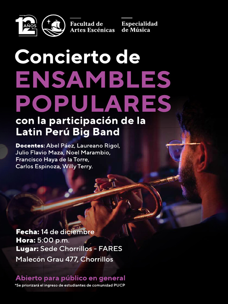 Ensambles Populares Programa de Mano Digital-2 | PDF | Instrumentos musicales | Tecnología musical