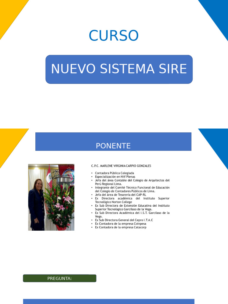 Modificaciones al Sistema SIRE 2023 | PDF