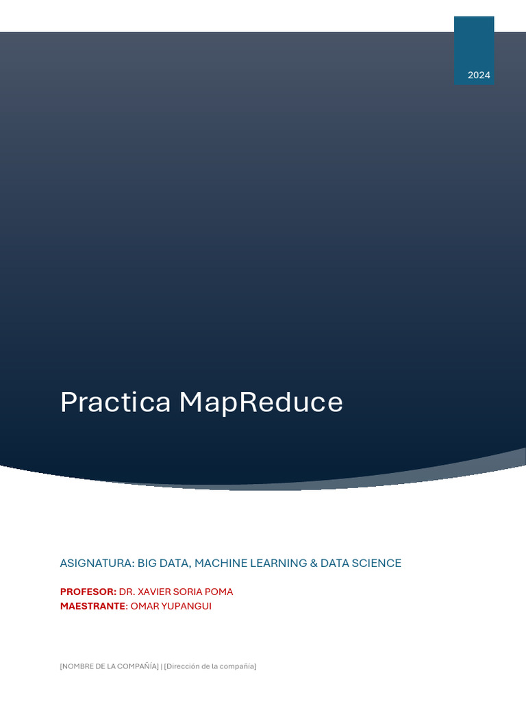 Practica MapReduce | PDF
