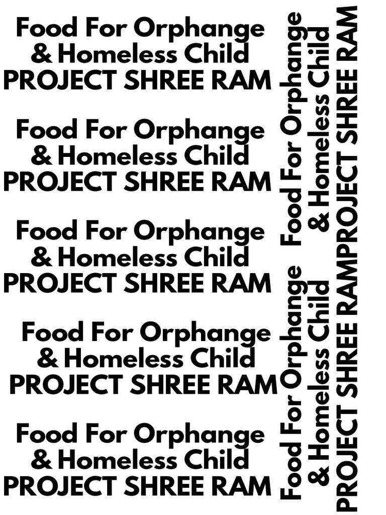 Support Project Shree Ram | PDF