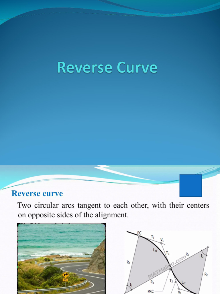 VERTICAL CURVE 1 | PDF | Tangent | Geometry