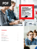 Read The Mind of AFM Marker Q1 | PDF | Spreadsheet | Evaluation